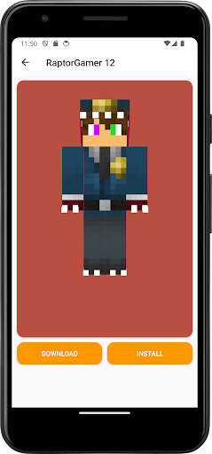 Descargar y ejecutar RaptorGamer Skin for Minecraft gratis en PC