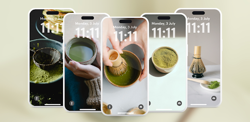 Matcha Aesthetic Wallpaper Android App