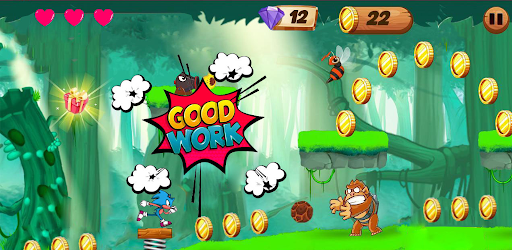 Blue Hedgehog Runner Dash Android App