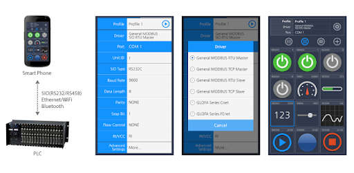 weMX HMI/SCADA Android App