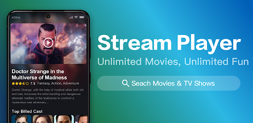 Stream Player - Movies &TV Android App