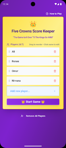 Five Crowns Score Keeper for PC / Mac / Windows 11,10,8,7 - Free Download - Napkforpc.com