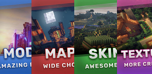 Mods & Skins for Minecraft PE Android App