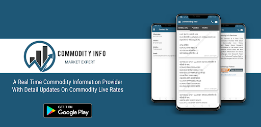 Commodity Info Android App