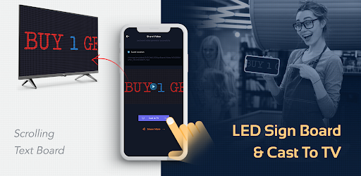 LED Sign Board & Cast To TV Android App