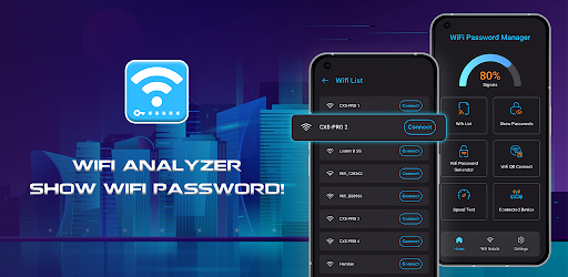 Wifi Show Password, Wifi List Android App