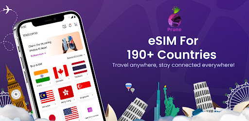 Prune: eSIM & Travel Sim App Android App