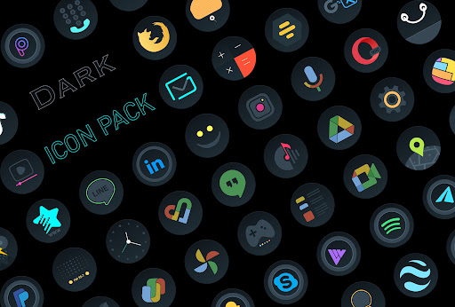 Dark - Icon Pack for PC / Mac / Windows 11,10,8,7 - Free Download ...