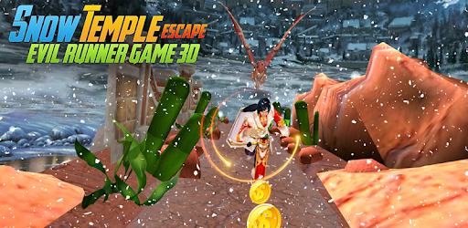 Snow Temple Escape - Evil Runner Game 3D Android App