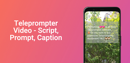 Teleprompter for Video-Script Android App