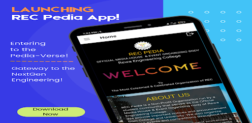 Pedia App - REC Rewa Android App