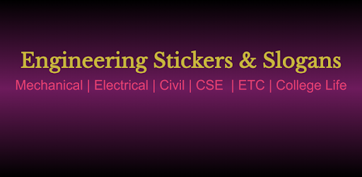Estickers - Engineering Stickers Android App