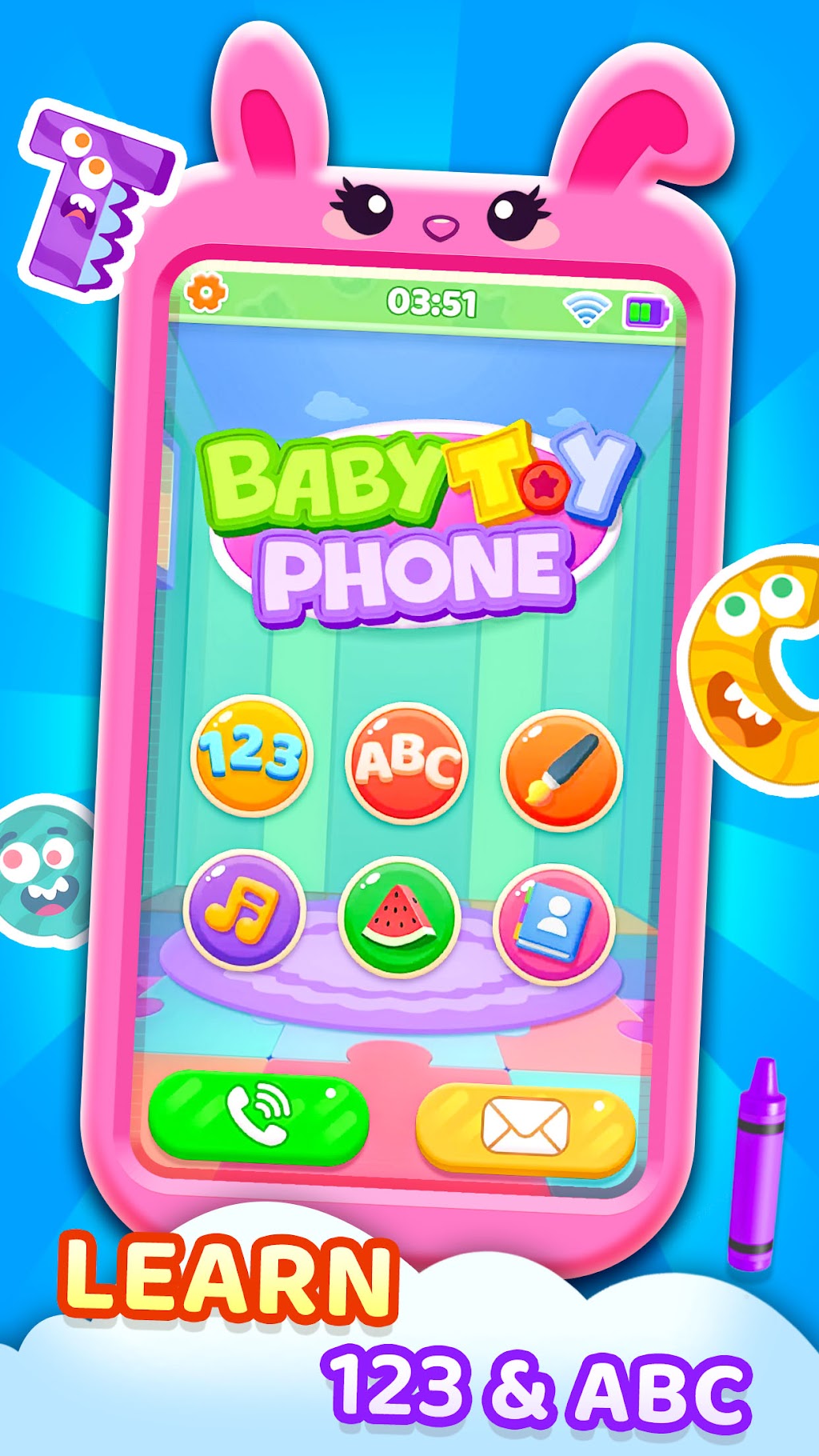 Tải Baby Phone Toy Trò Chơi Trẻ Em APK bản Android - giả lập