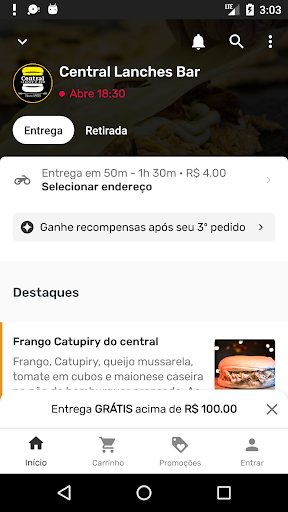 Central Lanche s Bar for PC / Mac / Windows 11,10,8,7 - Free Download - Napkforpc.com