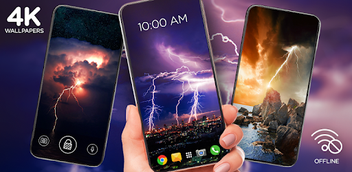 Storms on offline wallpapers Android App