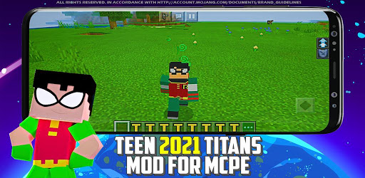 3D Skins Teen Titans For Mcpe Android App