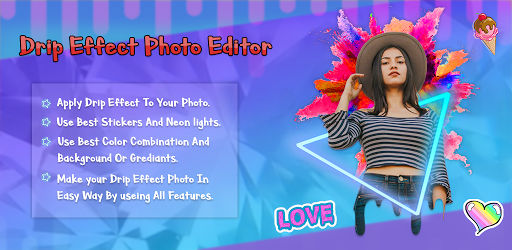 Drip Effect Photo Editor - Insta Square Dripart