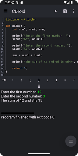 CDroid - C Compiler & IDE for PC / Mac / Windows 11,10,8,7 - Free ...