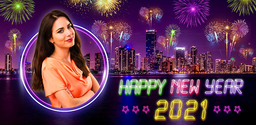 New Year Photo Frames Editor Android App