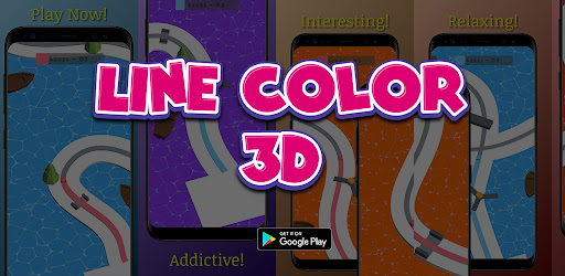 Line Color 3D : Draw Path Android App
