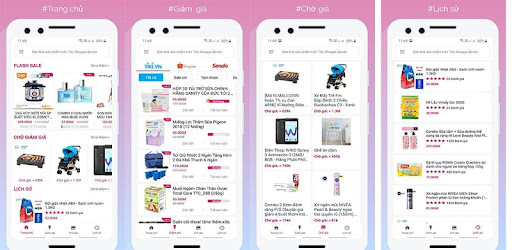 Theo Dõi Giá - Shopee, Tiki, Sendo Android App