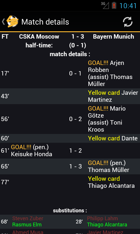 LiveScore Football
