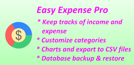 Easy Expense Pro Android App