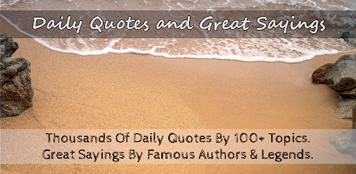 Daily Quotes, Quote Of The Day Android App