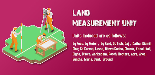 Land Measurement Units Android App