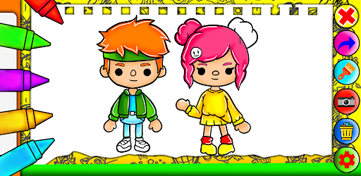 Toca Boca Coloring Life Android App