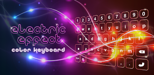Electric Effect Color Keyboard Android App