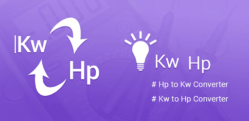 Kw to HP : Hp to Kw Converter Android App