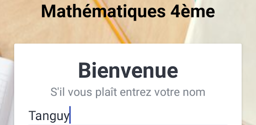 Mathématiques 4ème Android App