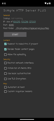 「Simple HTTP Server」 - Androidアプリ | APPLION 「Simple HTTP Server」 - Androidアプリ | APPLION
