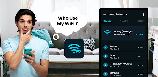 Who is on my WiFi - WiFi Scan Android App
