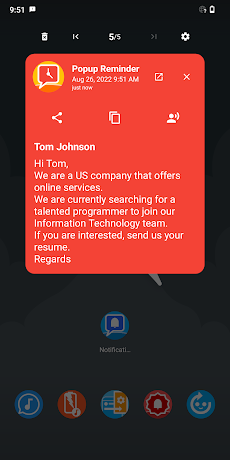 「Notification Popup」 - Androidアプリ | APPLION