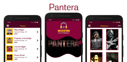 Pantera Lyrics & Wallpapers Android App
