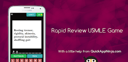 Rapid Review USMLE Step 1 Game Android App