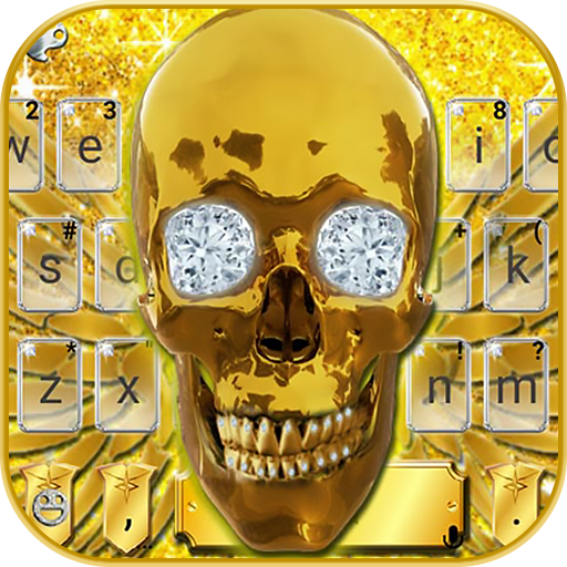 Golden Skull Keyboard Theme - Apps on Google Play