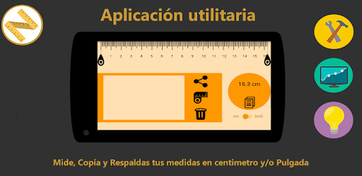 Regla Medición - Centímetros y Pulgadas Android App