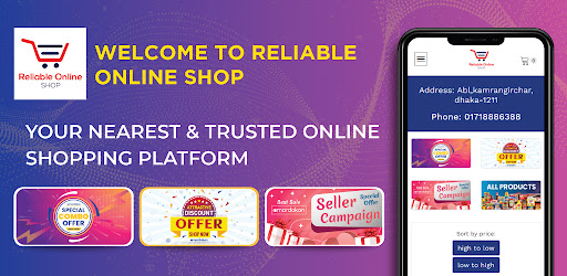 Reliable Online Shop Android App