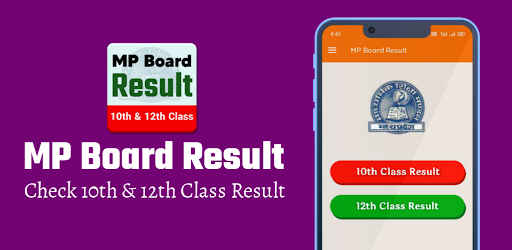 MP Board - 10th & 12th Result Android App