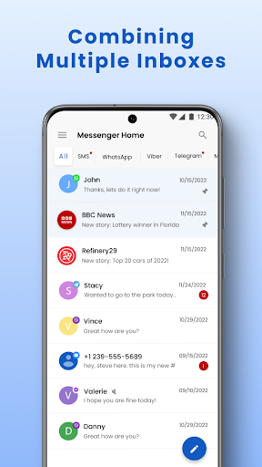Messenger Home SMS Launcher - Download latest version apk for Android