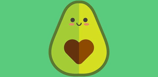 Cute Avocado Wallpaper HD & 4K