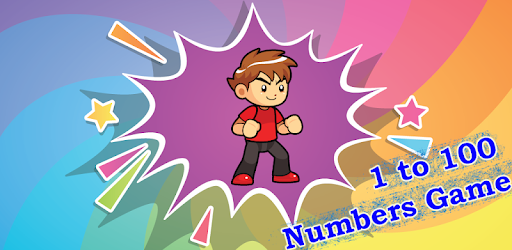 1 to 100 Numbers Game Android App
