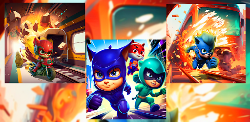 Pj Subway Moonlight Dash Mask Android App