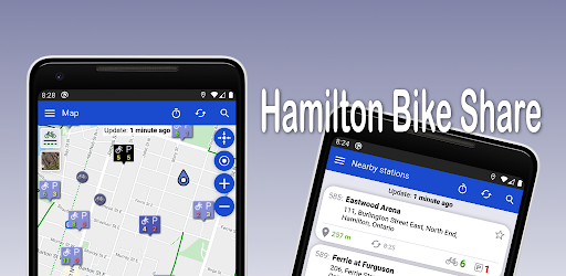 Hamilton Bike Share Android App