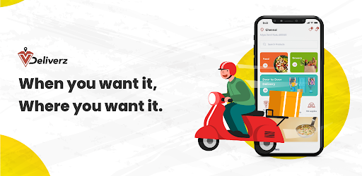 VDeliverz: Your needs on wheels Android App