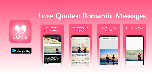 Love Quotes: Romantic Messages Android App