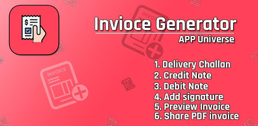 Invoice Maker - Bill generator Android App